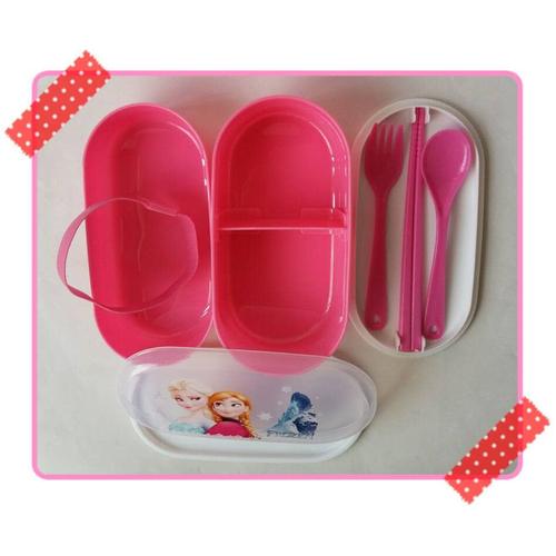 Jual Tempat makan lunch box roti bekal anak karakter frozen - Kota Bekasi - reanolshoop | Tokopedia