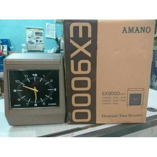 Jual MESIN ABSEN AMANO EX9000/9100~PREMIUM ABSENSI#GARANSI - Jakarta ...