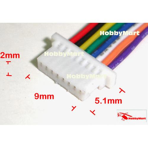 Jual Cable Connector Micro JST SH 1.0MM JST 1.0 8p 8pin - Kota ...