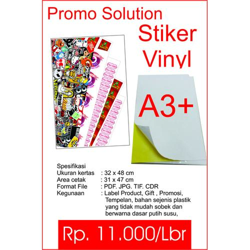Jual (Cetak) Stiker / sticker vinyl A3+ - Jakarta Barat - promo ...