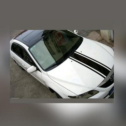 Jual STICKER KAP MOBIL GARIS UKURAN 120X19CM DECAL ALL MOBIL MURAH ...