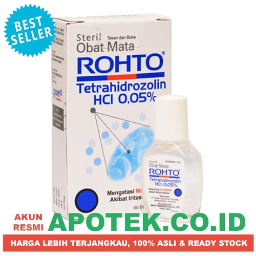 Jual Rohto 7 ml - Tetes Mata Steril - Obat Kemerahan, Perih, Gatal ...