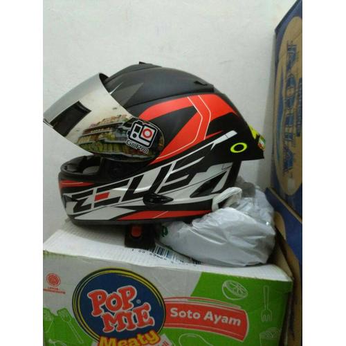 Jual spoiler helm / spoiler helm zeus / wing helm / aksesoris helm ...
