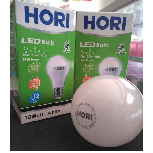 Jual LED bulb HORI 15 watt - Kota Madiun - Dunia Listrik Madiun | Tokopedia