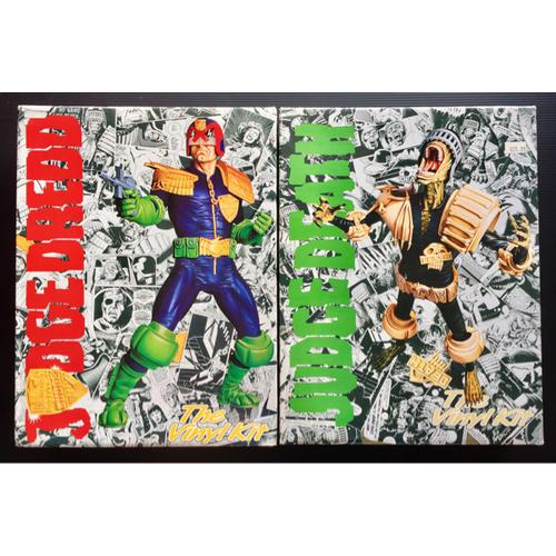 Jual Model Kit Vinyl Judge Dredd & Judge Death VERY RARE!! - Jakarta ...