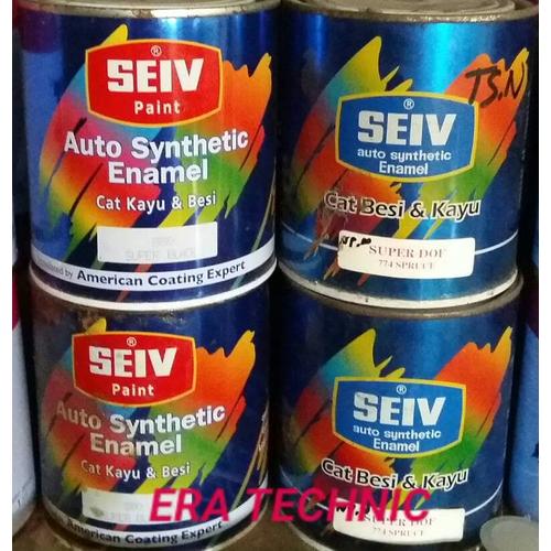 Jual CAT SEIV/ Auto Synthetic Enamel/ Cat kayu dan besi/ Khusus warna ...