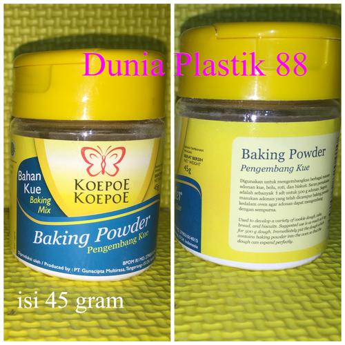 Jual isi 45 gram BAKING POWDER koepoe koepoe kupu kupu bubuk pengembang ...