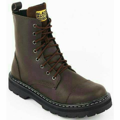 Jual SEPATU BOOT PRIA KULIT ASLI BLACK MASTER UNDERGROUND 4 WARNA FRE ...