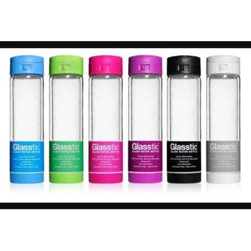 Jual Glasstic shatterproof water bottle (Botol minum kaca anti pecah ...