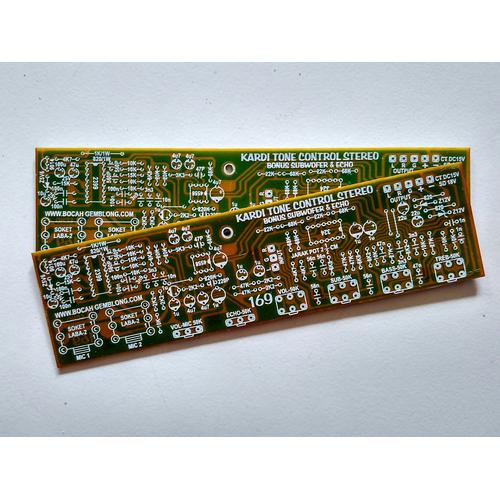 Jual PCB Tone Control Stereo - Mic - Echo Plus Sub 169 - Kab. Madiun ...