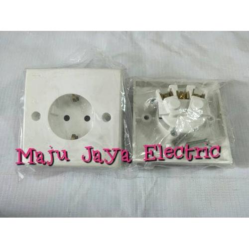 Jual Stop Kontak stopkontak Clipsal S-Classic 1 Gang Tanam Schneider ...