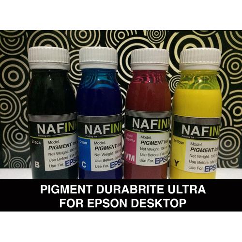 Jual Tinta Pigment Durabrite Ultra Epson L100 L210 L300 L120 L310 L1300 ...