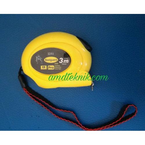 Jual Meteran Otomatis / Self Lock Measuring Tape 3m Bestguard - Jakarta ...