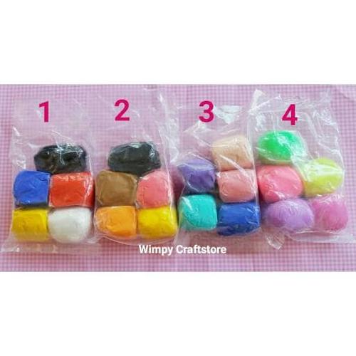 Jual Paket JOYFULL CLAY bahan clay resin air dry clay kerajinan tangan ...