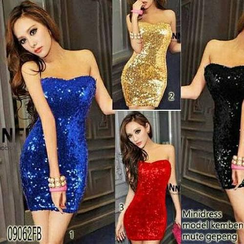Jual baju pesta murah/baju penyanyi murah/baju seksi murah/minidress ...