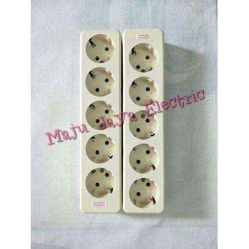 Jual StopKontak Stop Kontak Uticon 5 Lima Lubang Socket OB Outbow ...