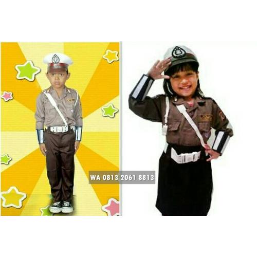 Jual Kostum Seragam Polisi SD | Baju Karnaval Pawai Parade Pentas ...