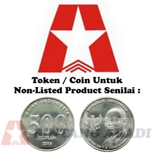 Jual Bintang Abadi Token Tokopedia Rp 500 - Khusus Non-Listed Product ...