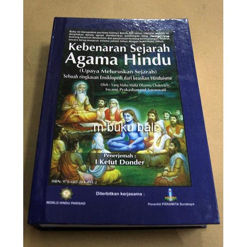 Jual Kebenaran Sejarah Agama Hindu - buku hindu - Kab. Tabanan - m buku ...