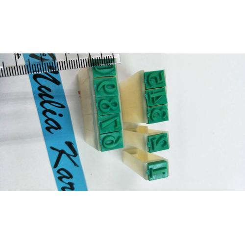 Jual Stempel Angka 1 sd 0 9 mm Printing Kit - Jakarta Utara - Mulia ...