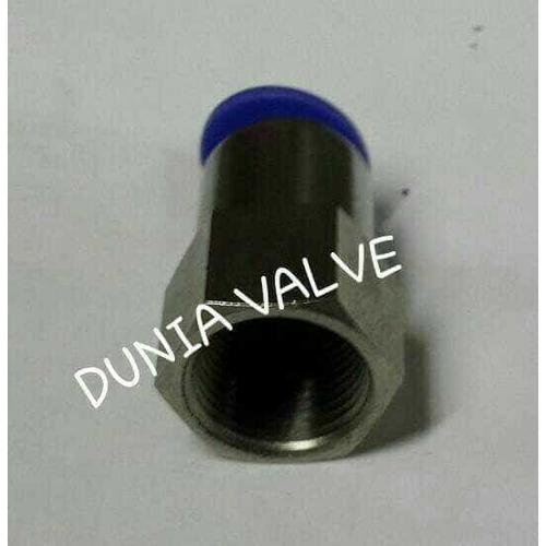 Jual Fitting pneumatic MPCF ukuran selang 10 dengan drat 1/4in ...