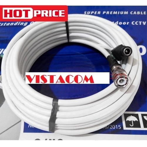 Jual Kabel CCTV RG59 PLUS Power 20M Tinggal Pakai - Kab. Bandung Barat ...
