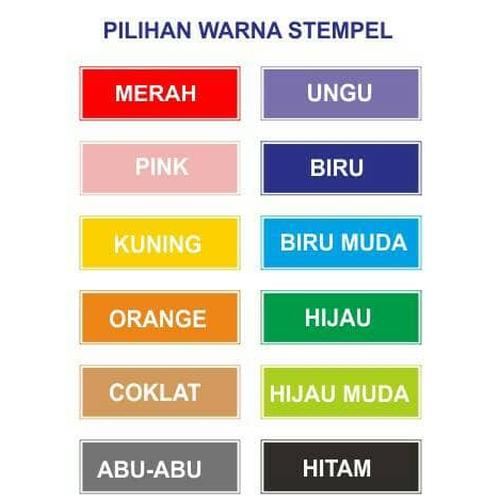 Jual Tinta Stempel Warna Penambahan - Jakarta Timur - Warna Graphia ...