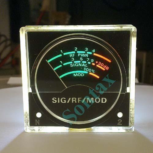 Jual vu meter signal rf untuk pcb radio qrp bitx ssb cb HF transceiver ...