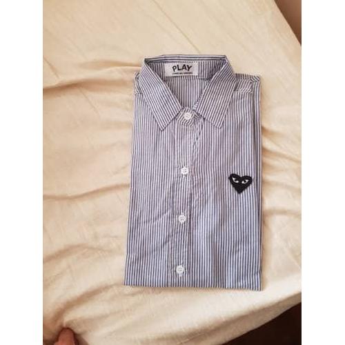 Jual SOLD Kemeja Play Cdg,comme de garcons, play cdg, play comme de ...