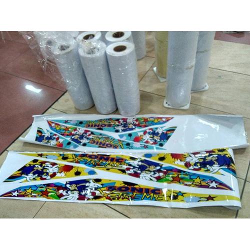 Jual Sticker vinyl putih/transparan tinta dye/artpaper - Jakarta Utara ...