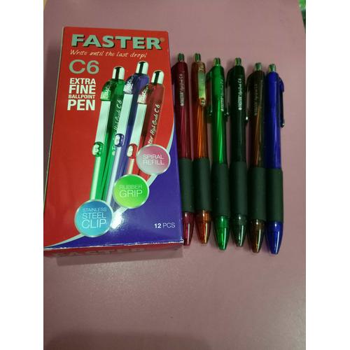 Jual Pen Faster C6 - Hitam - Jakarta Barat - Bagus-sta | Tokopedia