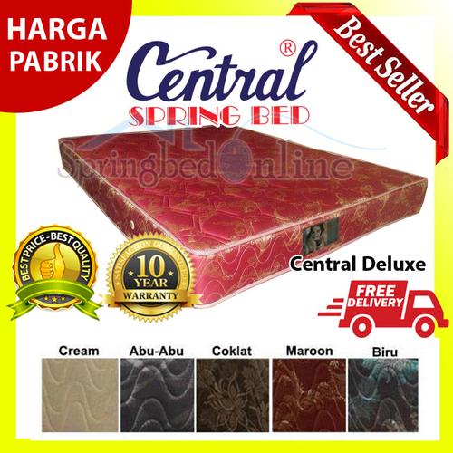 Jual Matras Springbed Central Deluxe 100x200 Kasur Saja 100 x 200 Hrg ...