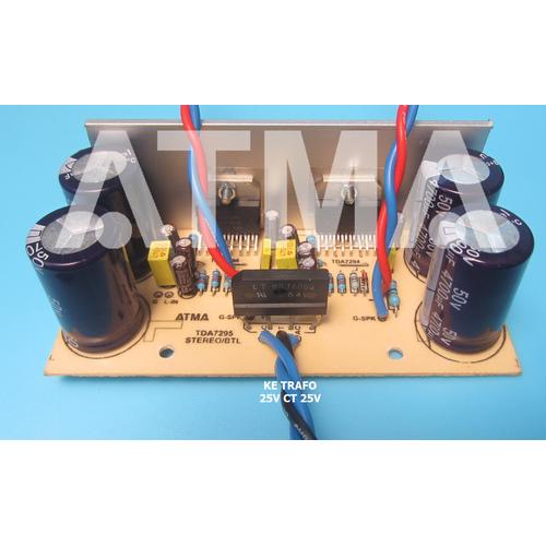 Jual TDA7294 Stereo / BTL Power Amplifier dengan PSU - Kab. Karanganyar ...