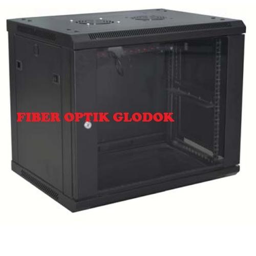 Jual Wallmount Rack 4U Depth 450mm, single door - Jakarta Barat - FIBER ...