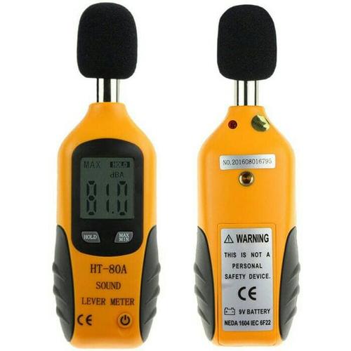 Jual DiGITAL SOUND NOISE LEVEL METER ALAT UKUR INTENSITAS SUARA HT-80 A ...