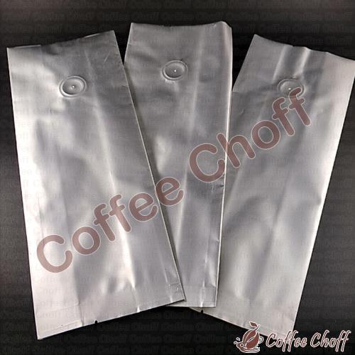 Jual Packaging Kopi Kemasan Kopi Gusset Aluminium Foil 250 Gram SILVER ...