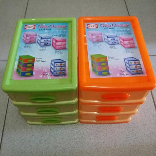 Jual Laci Susun 3 Shinpo SIP 363-3 / Laci Mini Container Susun 3 Shinpo ...