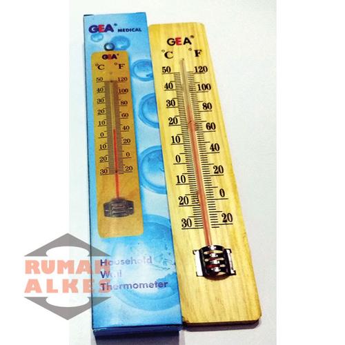 Jual Thermometer Dinding Kayu Merk GEA RUMAH ALKES - Jakarta Pusat ...