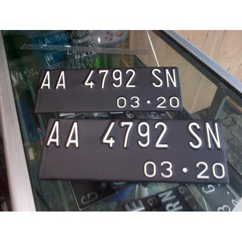Jual STICKER CUTTING / STIKER PLAT NOMOR MOTOR - Kota Semarang - Jago ...