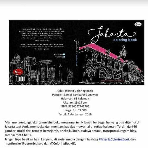 Jual Jakarta coloring book-mewarnai - Jakarta Utara - LAPAK BUKU WASUR ...