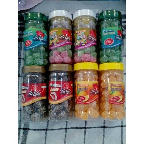 Jual Permen kayu putih, permen rasa buah-buahan, manisan asem, sirsat ...