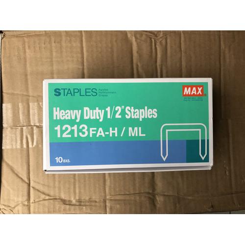 Jual isi staples max 1213 FA-H/ML heavy duty - Jakarta Barat ...