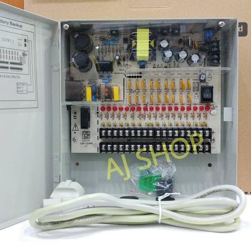 Jual POWER SUPPLY BOX 12V 30A 18 WAY HIGH QUALITY POWER SUPPLY AC TO DC ...