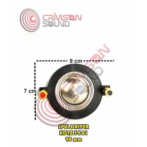 Jual Spul Driver Speaker HDTZ 34-01 90 mm - Jakarta Barat - Crimson ...