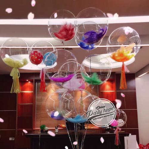 Jual Balon PVC 24 inch / balon TRANSPARAN pvc / balon foil pvc bening ...