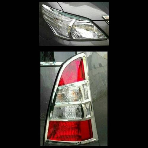 Jual PAKET GARNISH GARNIS LIST LAMPU DEPAN BELAKANG GRAND INNOVA 2012 ...