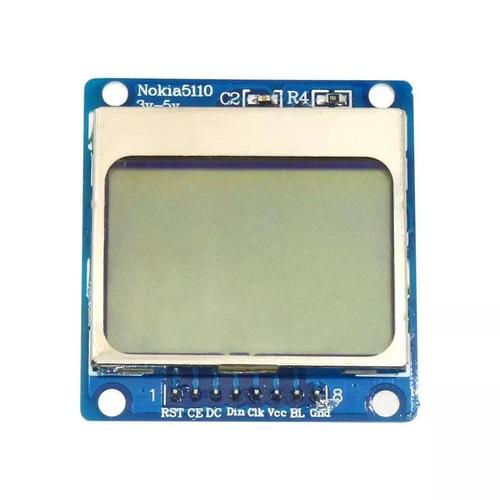 Jual LCD Module Nokia 5110 for Arduino White Backligh + Pin Header ...