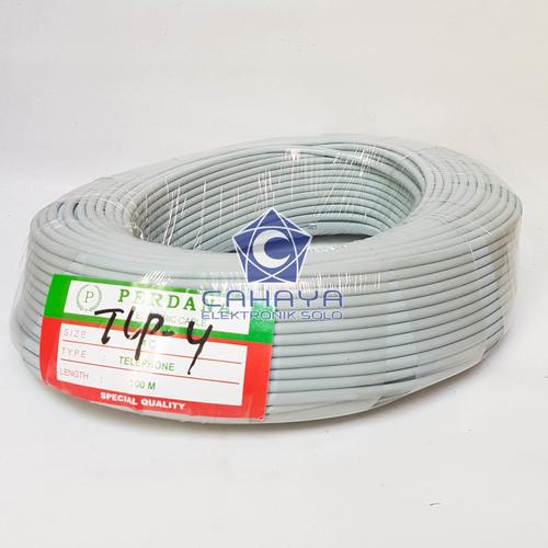 Jual Kabel Telepon Isi 4 Perdana 100 Meter kabel Tunggal Engkel - Kota ...