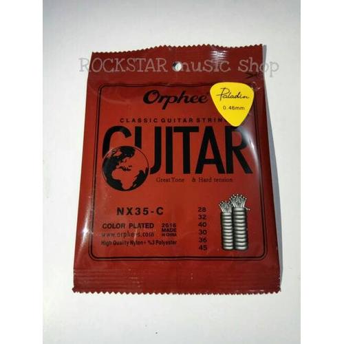 Jual Senar Gitar Orphee classic nylon free pick 1 pcs - Jakarta Pusat ...