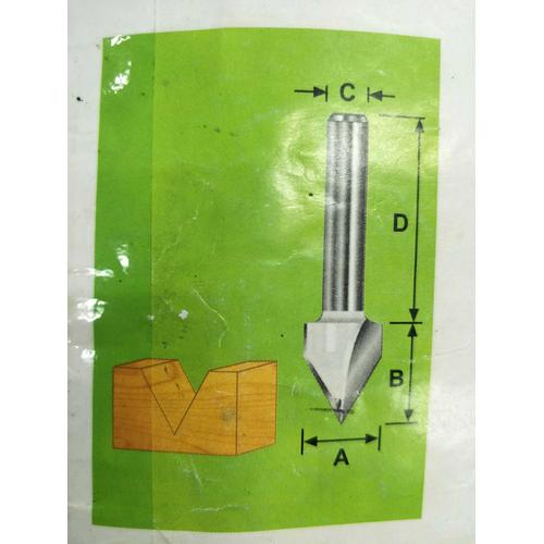 Jual router bits vee groove bits 1/2" / 12.7mm type 202-011 60 derajat ...